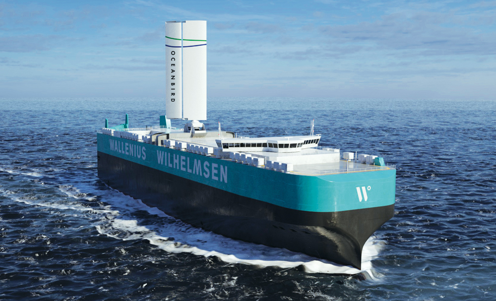 Research Project Underway to Test Wind-Powered Vessel – Seaway Review
