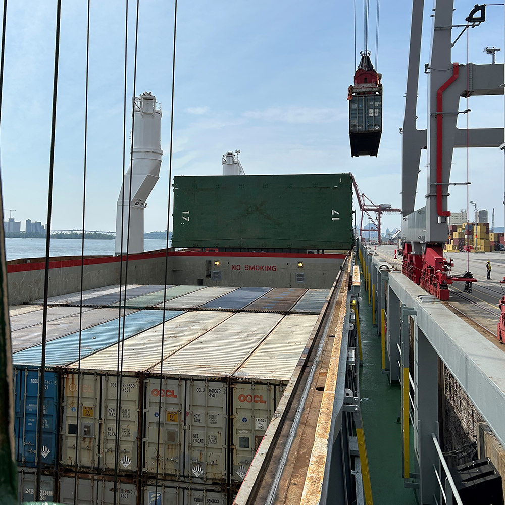 First Ocean Freight from Vietnam Arrives at Port of Montreal – Seaway Review