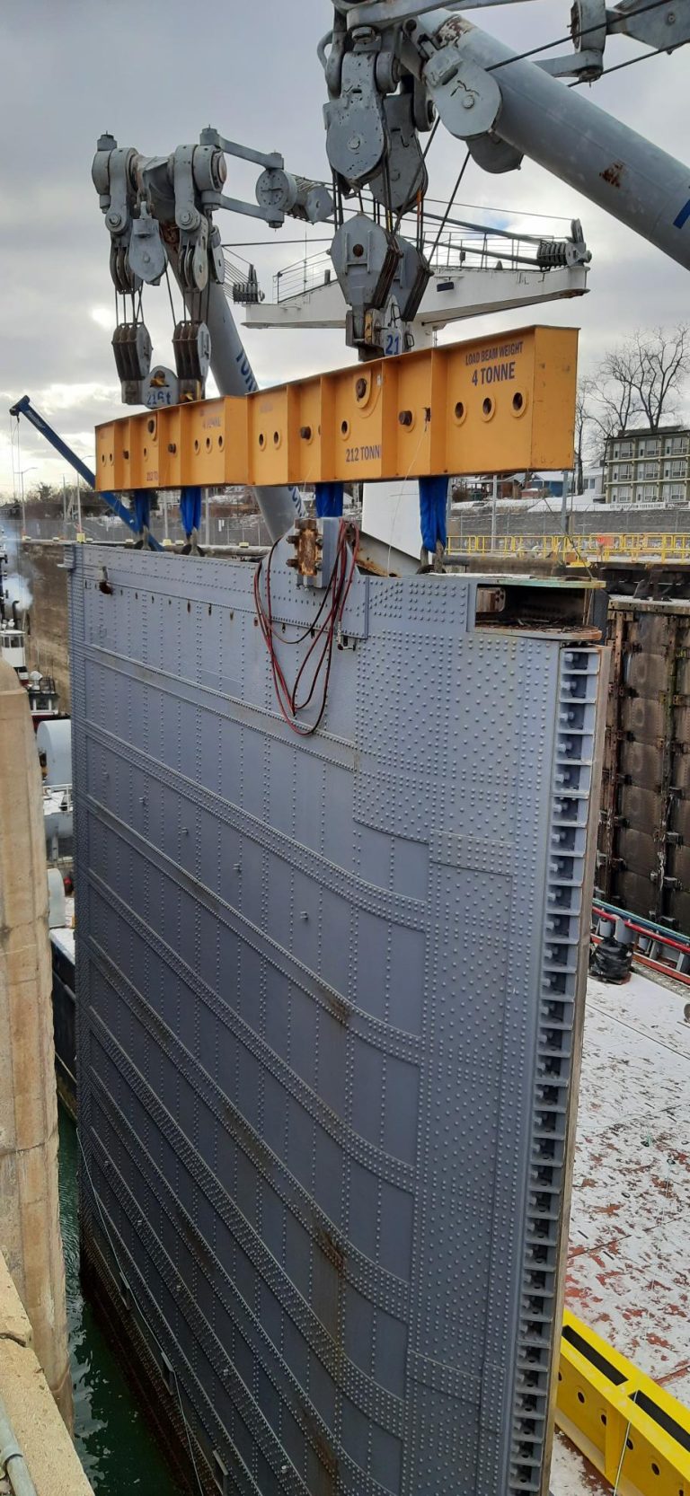 Lock and Dam #7 Gate Replacement Completed – Seaway Review